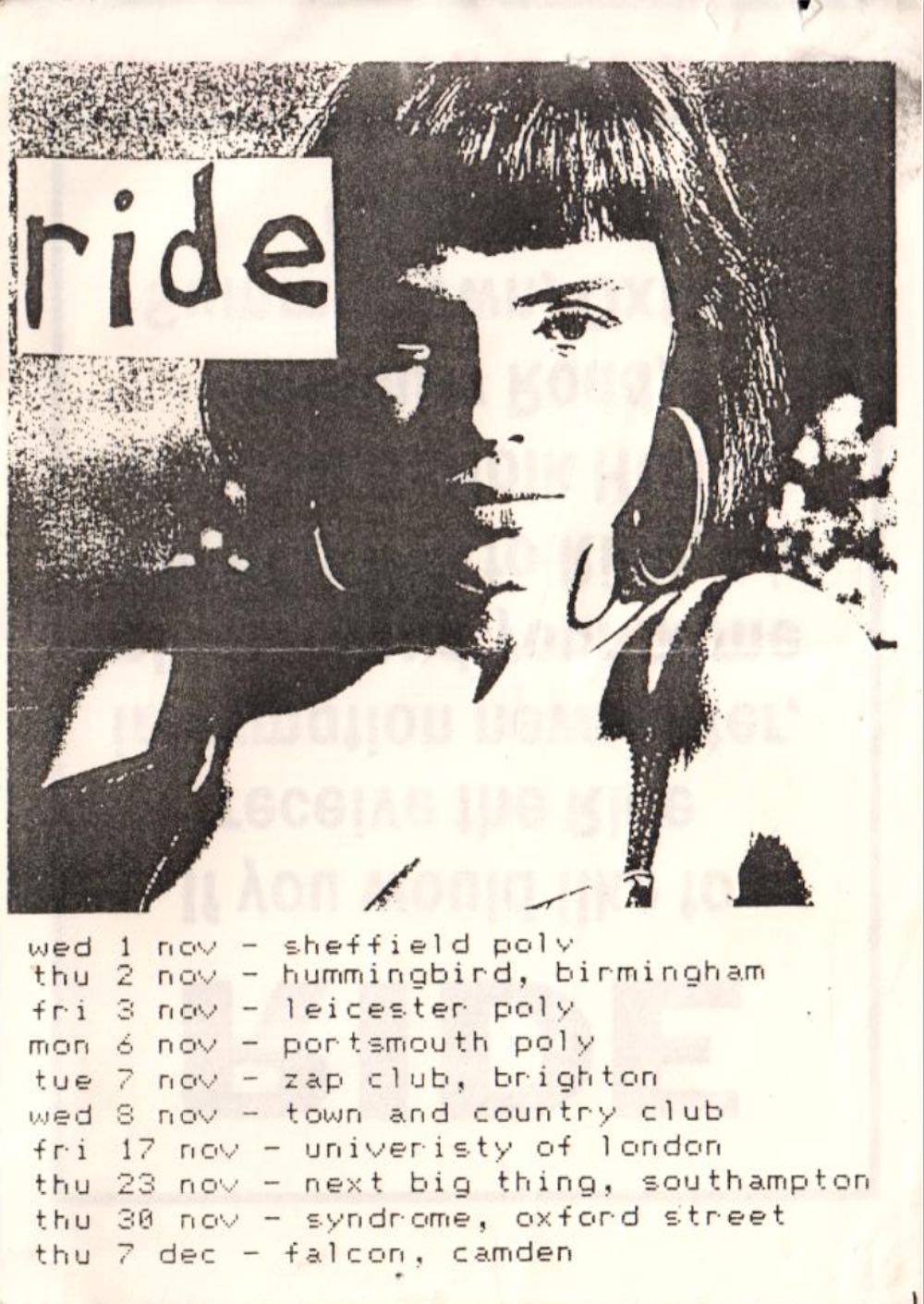 Zap Club, Brighton, UK | RIDE Digital archive